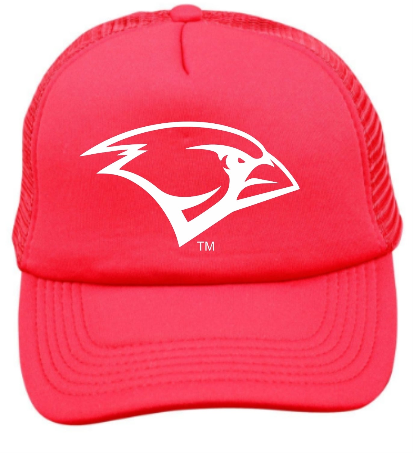 CARDINAL LOGO FOAM HAT WITH PUFF | CHRISTY'S CLOSET